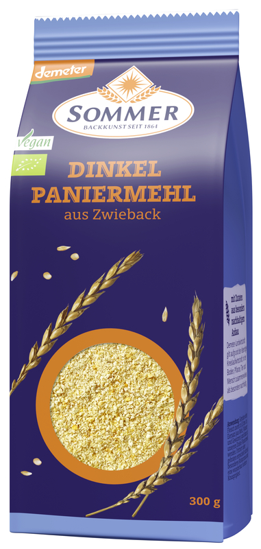 Sommer – Dinkel Paniermehl 6 Stück zu 300 g - Bio-Paradies | Nachhaltig ...